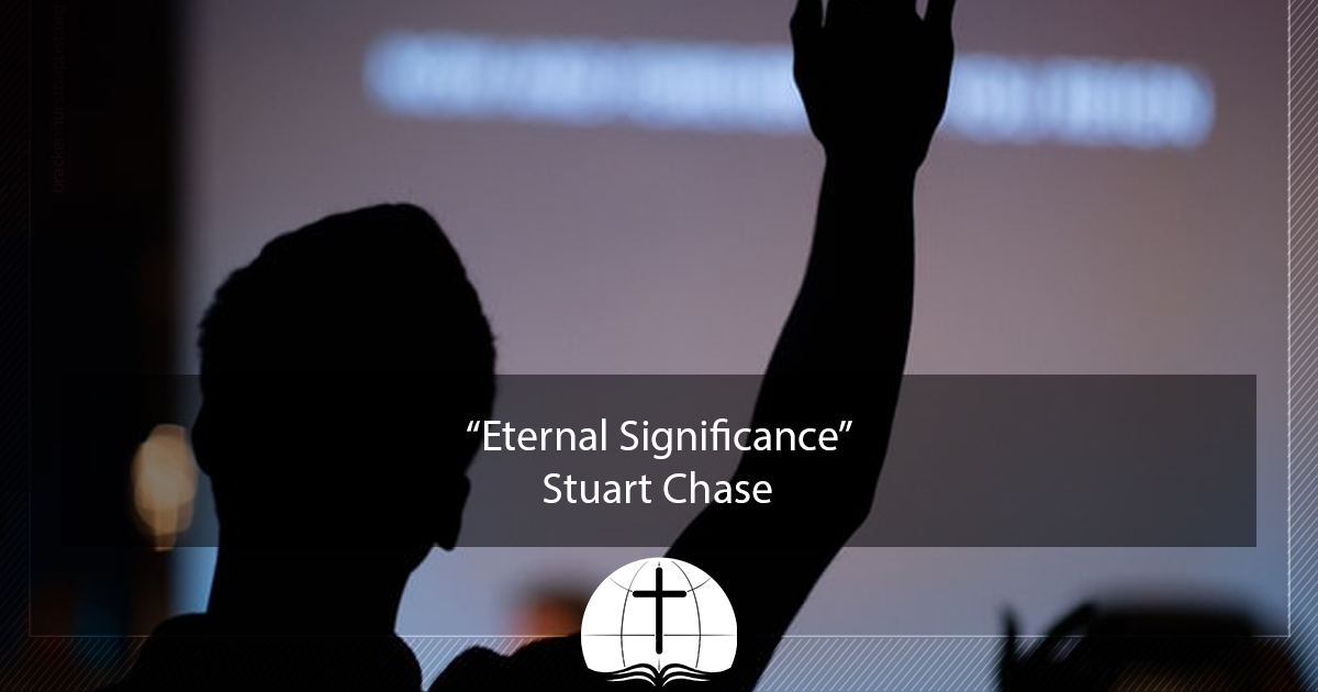 Eternal Significance | Brackenhurst Baptist Church